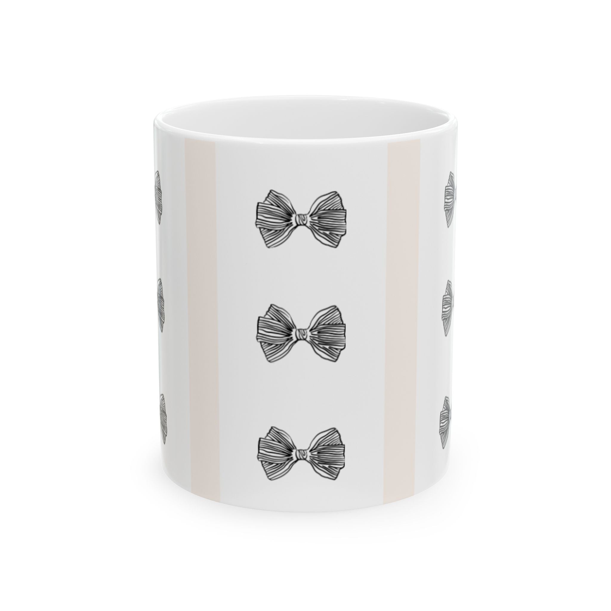 Blush & Bow Ceramic Mug – Made by Blondi